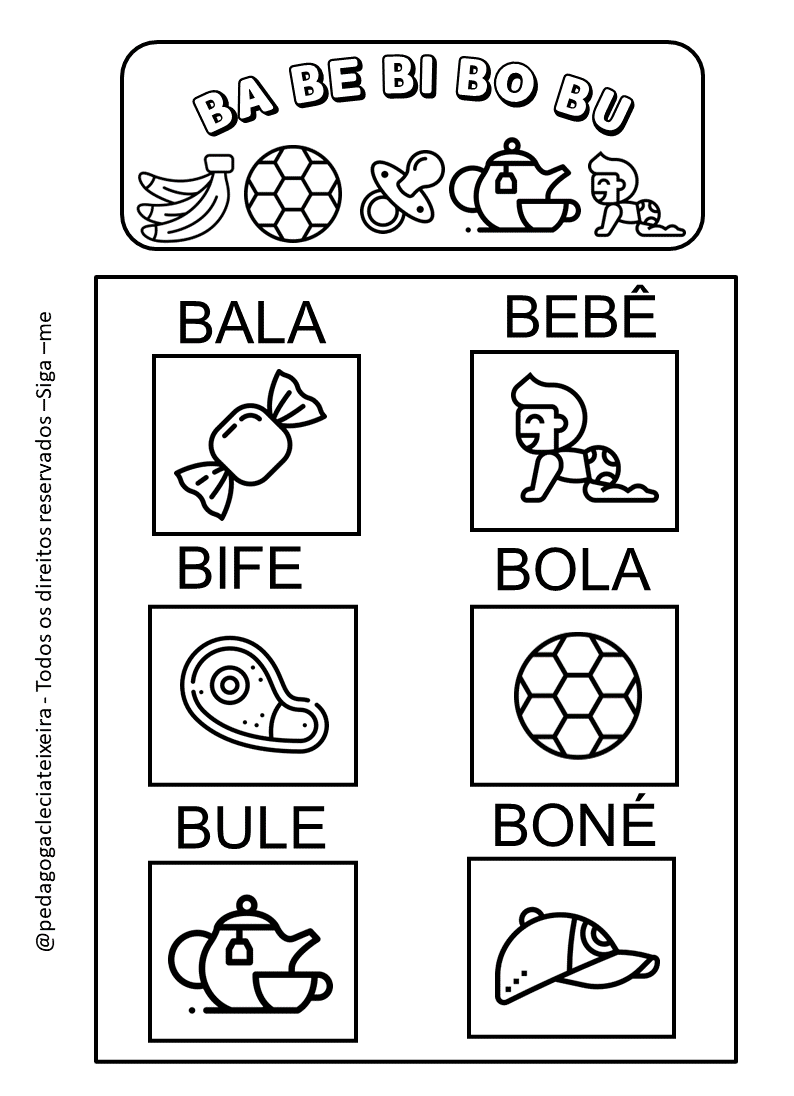 Palavras Em Um Livro Infantil Sequência Alfabética Para Ditado Da