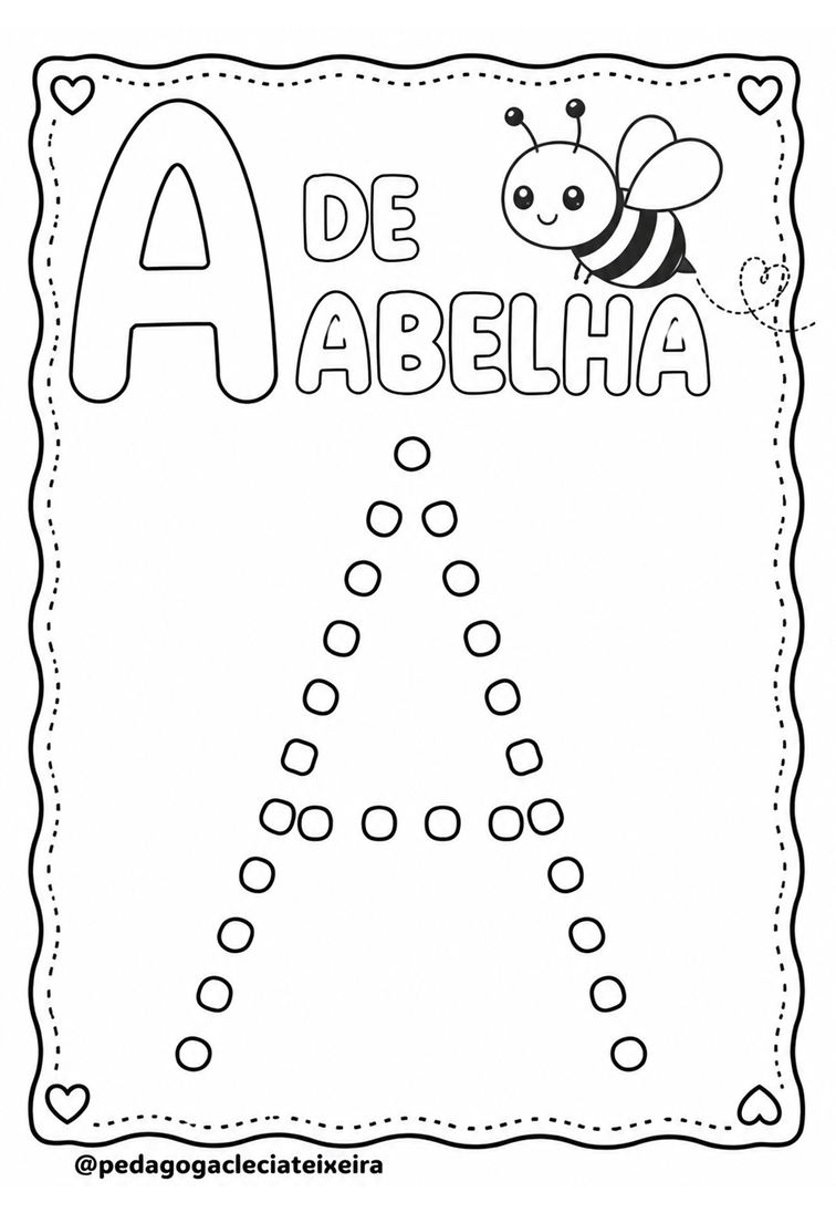 Letras bonitas para imprimir PDF - Clécia Teixeira
